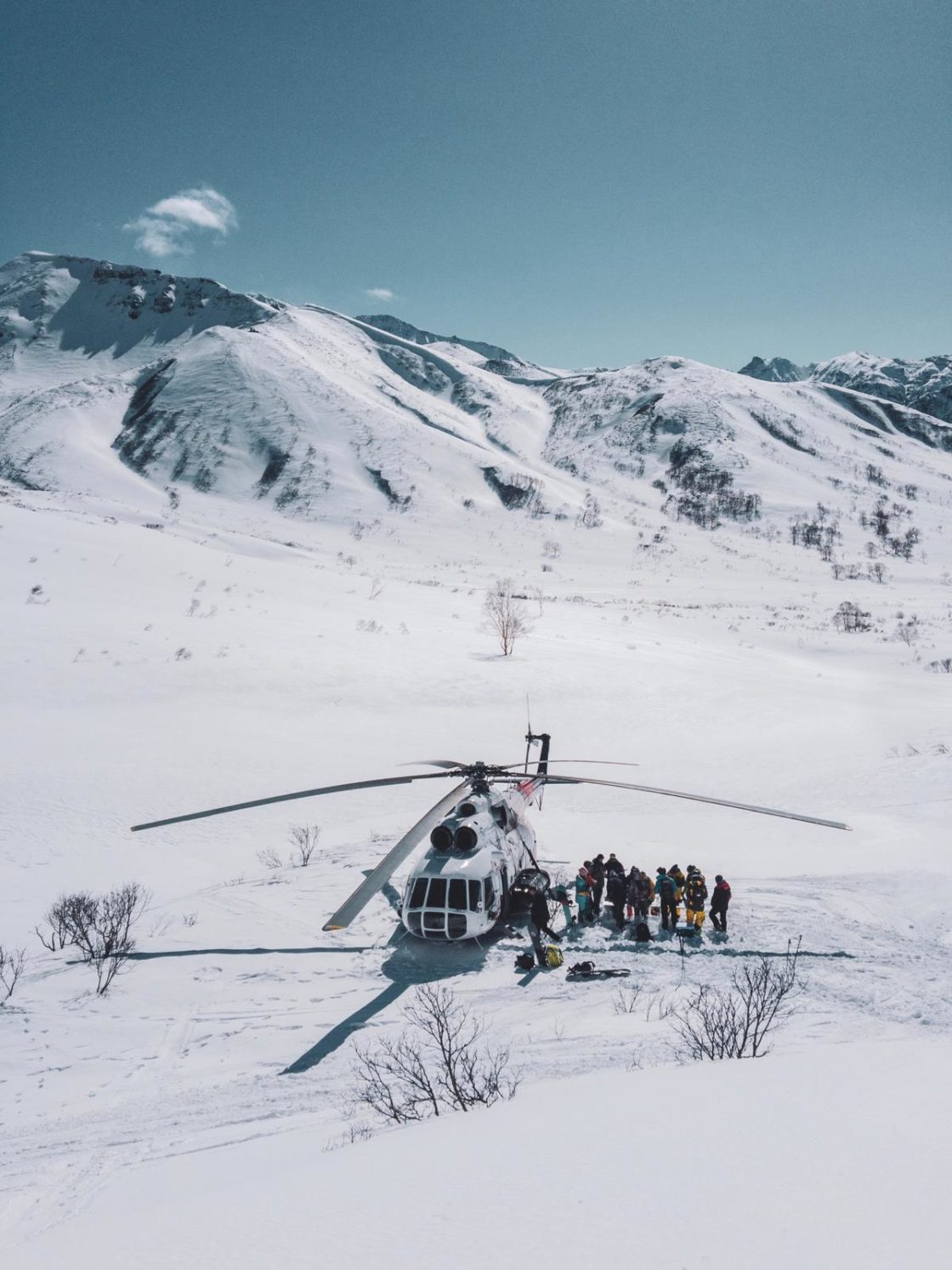Heliski au Kamchatka - OriginAlps - La destination heliski de rêve